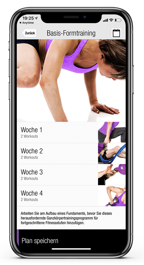 Workout App - Anytime Fitness